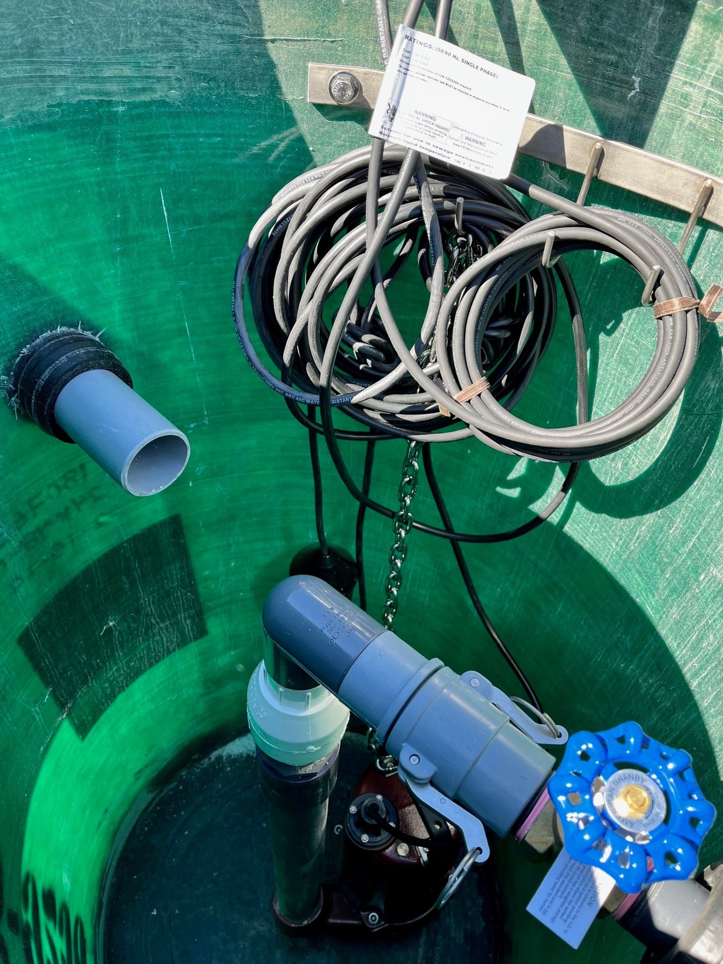 2' x 6' 1hp Simplex Grinder Pump Residential Sewage Lift Station ...